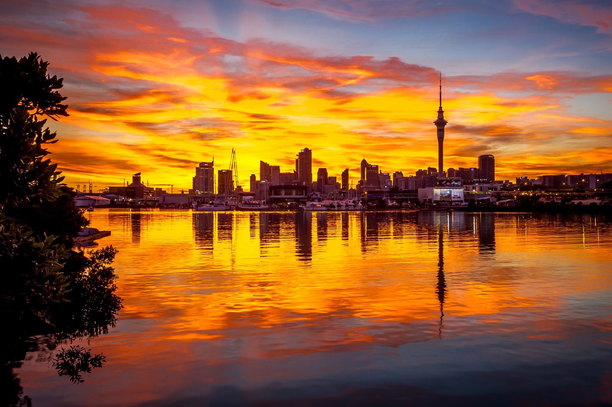 auckland harbour sunset – Go Travel Plans